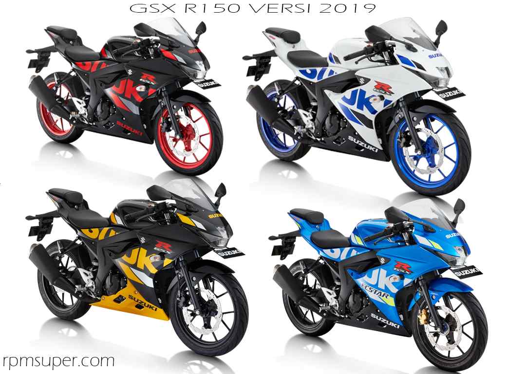 Suzuki GSX R150 2019. Lebih Fresh Tetap Bertenaga - RPMSUPER.COM