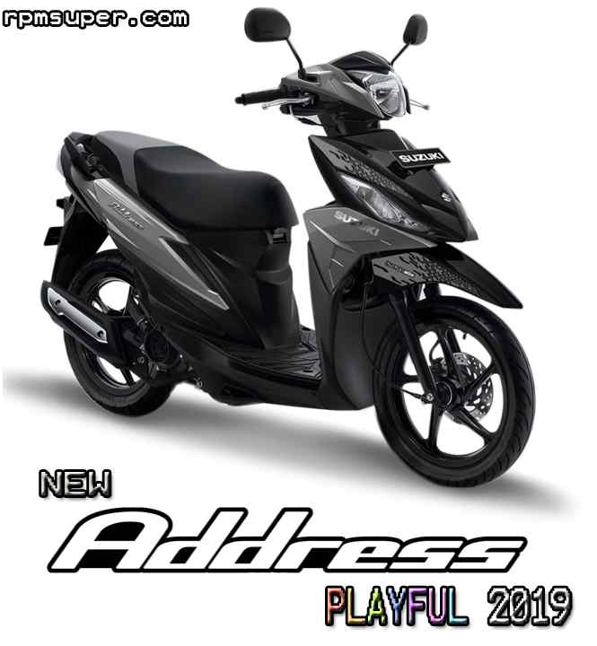 Suzuki Address Playful 2019. Harga dan Spesifikasi - RPMSUPER.COM